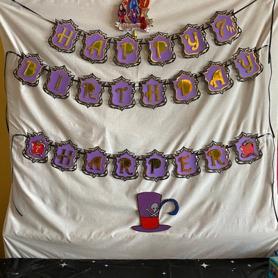 Venom Inspired Birthday Banner Venom Birthday Party Venom - Etsy