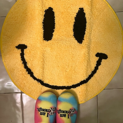 Nice Butt Bum Bath Mat Pink Funny Cute Bathroom Rugs Peach Blush Rug ...