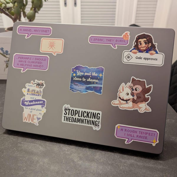 10x CHAOS Pack Library of Jurgen Leitner Sticker 2.5" GLOSSY Vinyl ...