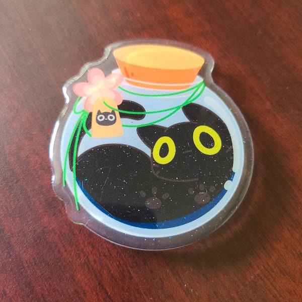 CSM Blood Devil & Nyako | Acrylic Charm/keychain - Etsy