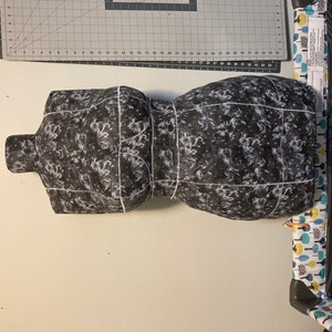 Instant PDF Download DIY Stuffed Dress Form Sewing Pattern in Standard ...