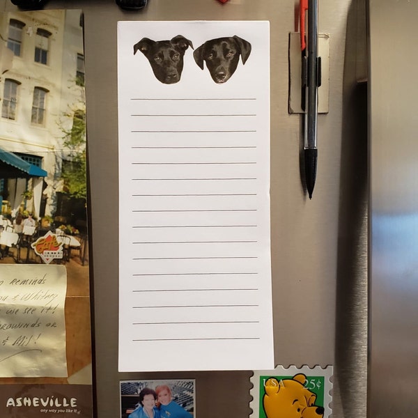 Custom Face Notepad, Custom Dog Notepad, Custom Pet Notepad ...
