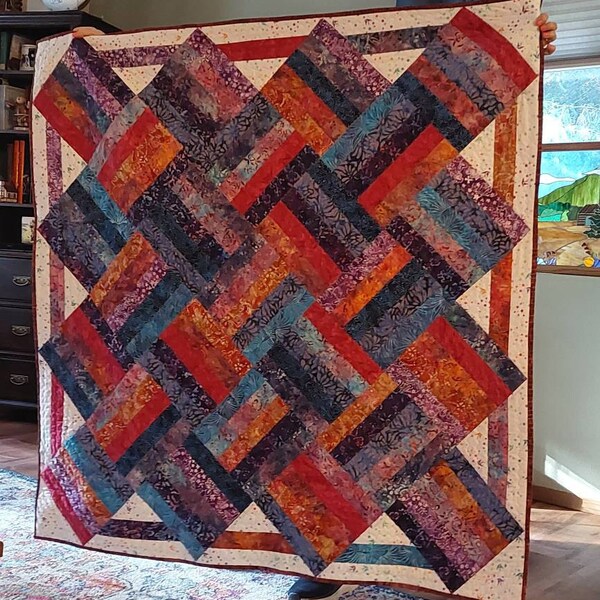 PDF Quilt Pattern Tangled Trellis Charm Square Quilt - Etsy