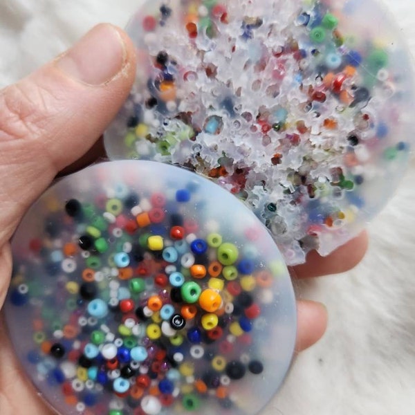 The Kyndred Spirit-small Seed Bead Pick Pad: Skin Picking Alternative ...