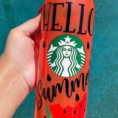 Hello Summer SVG Summer Layered Cut File Watermelon Melon SVG Cutting ...