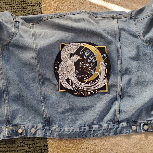 Phoenix Ring, Phoenix Patch, Iron on Patch, Mythical Creatures ...