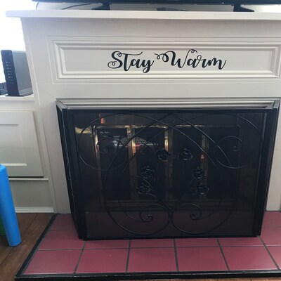 Stay Warm Wall Decal Wall Art Wall Decor Vinyl Sticker Removable Decals ...