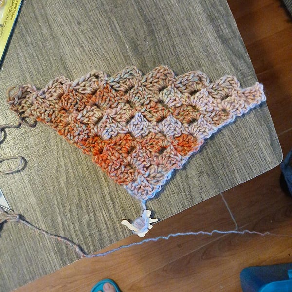 Crochet Shawl PATTERN - Kaleidoscope Shawl - Poncho Shawl, Armless ...