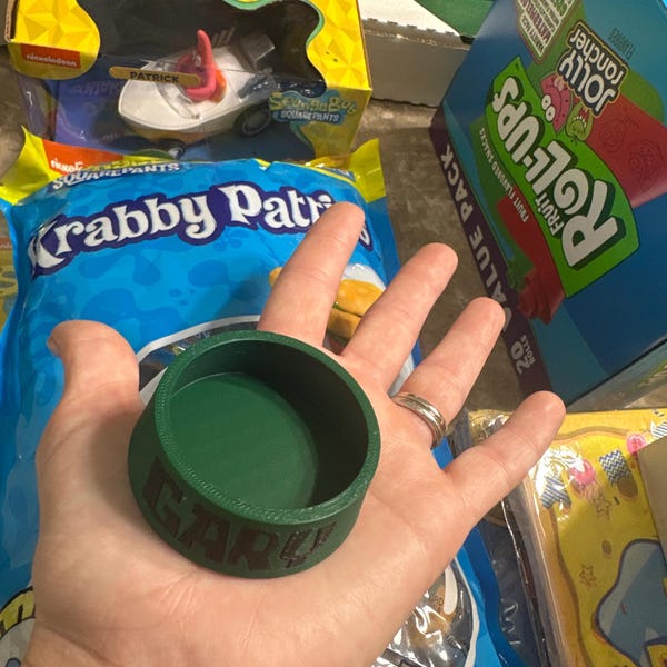 Gary's Bowl Inspired by Spongebob - Etsy
