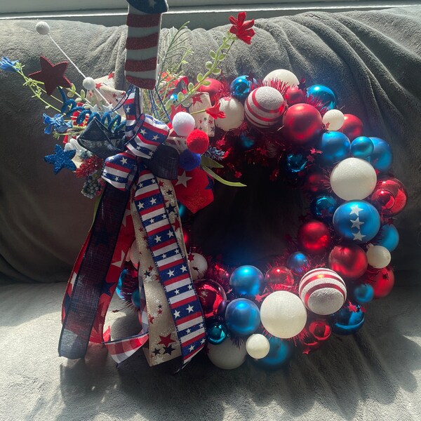 Army Forge Bow, Army Bow, Green and Burlap Bow, Bow for Lantern Wreath ...