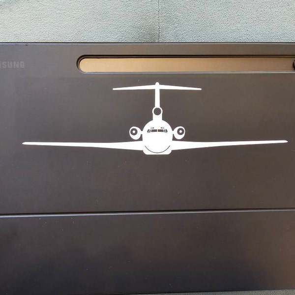 Boeing 727 Decal [front] 727 Vinyl Decal, 727 Sticker, Boeing 727 ...