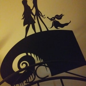 Nightmare Before Christmas Wall Window Door Decal Sticker Party ...