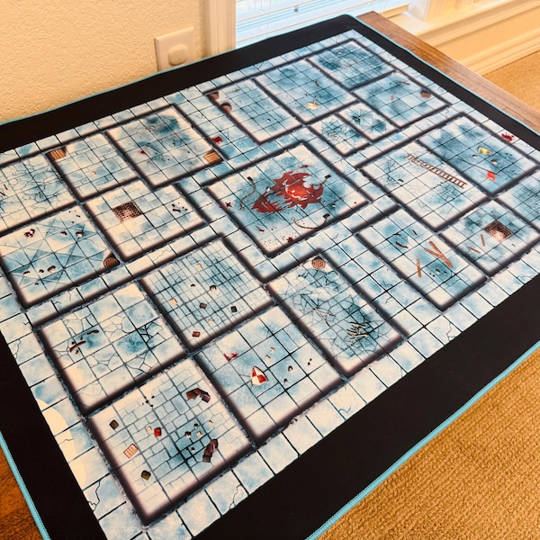 18 X 18 Portable Chess Board With 2 Squares Gripmat - Etsy