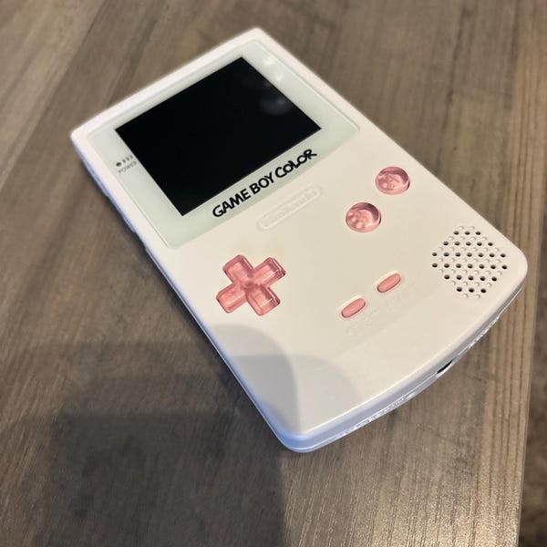 Custom IPS V3 Backlit Nintendo Gameboy Advance Clear Blue/sky Blue Opal ...