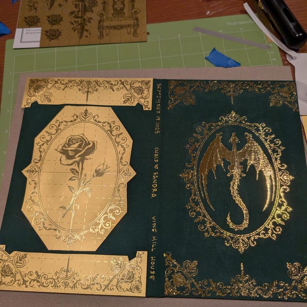 DIY Book Foil Kit - the Heroine by Fable & Bind, Fantasy Book Cover ...