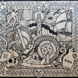 Slavic Viking Art God Jarylo Art Print Fantasy - Etsy