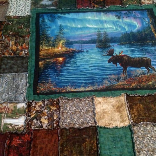 Buck Wild Fabric and Forest Denizen Pattern (QT Fabrics) - Sold as a ...