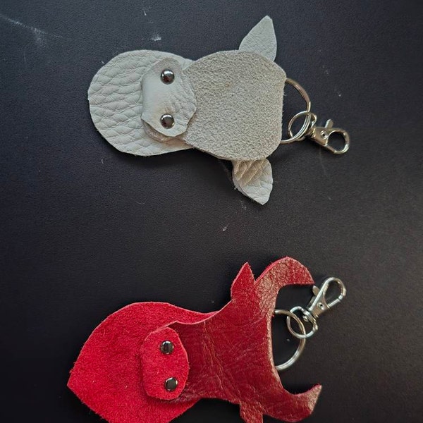 Leather Western Farm Animal Keychain SVG | Cow Key Fob | Horse, Bull ...