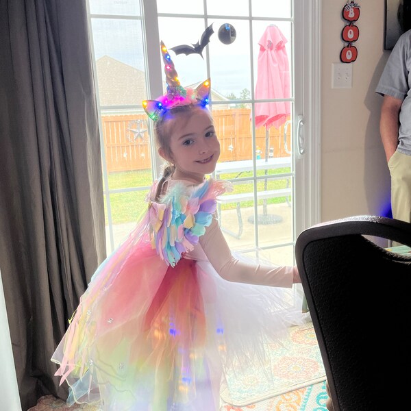 Rainbow Cloud Tutu, Unicorn Costume, Halloween Costume, Adult Unicorn Tutu, Kids Tutu, High Low ...
