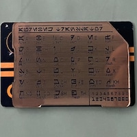 Aurebesh (star Wars Language) Decoder/translator Card - Etsy