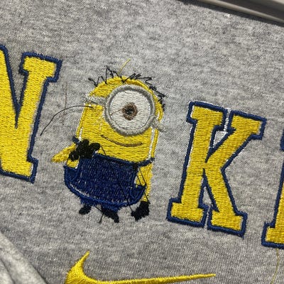 MINION EMBROIDERY DESIGN, Kevin Bob Stuart Gru Minion Embroidery ...