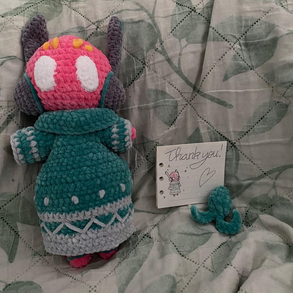 Rain World, Five Pebbles, Iterator Crochet Plush - Etsy