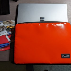 MacBook Pro 16 Inch Case With Compartment from Upcycled Fabric, Green ...