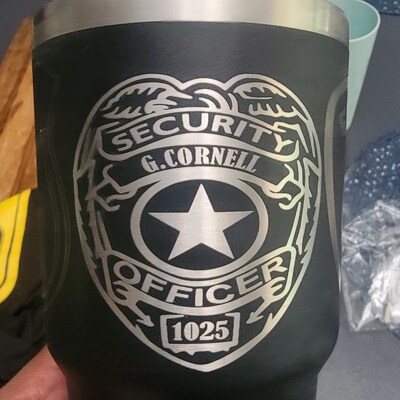 Security Officer Badge Svg, Cop Shield Law Enforcement Guard Silhouette ...