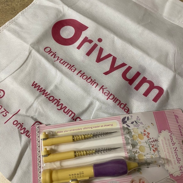 Mina Carin Punch Needle Set 3 Size Beginner Punch Knitting Needle Tool ...