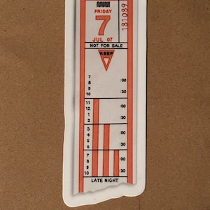 MUNI Ticket Paper Transfer Sticker | San Francisco SF California | Bay ...