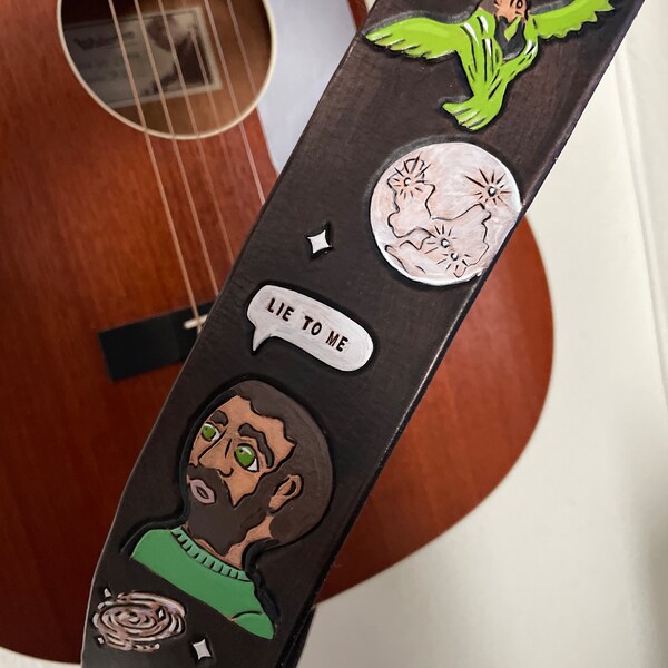 CUSTOM GUITAR STRAP // Message Me to Discuss Your Design Before ...