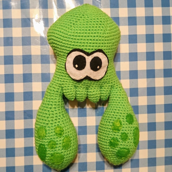 Crochet Pattern: Splatoon Inspired Squid Amigurumi Pattern PDF Instant ...