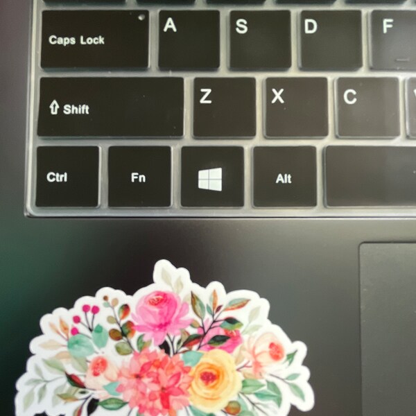 Floral Bouquet Sticker Watercolor Flowers Decal Vinyl Laptop Tumbler ...