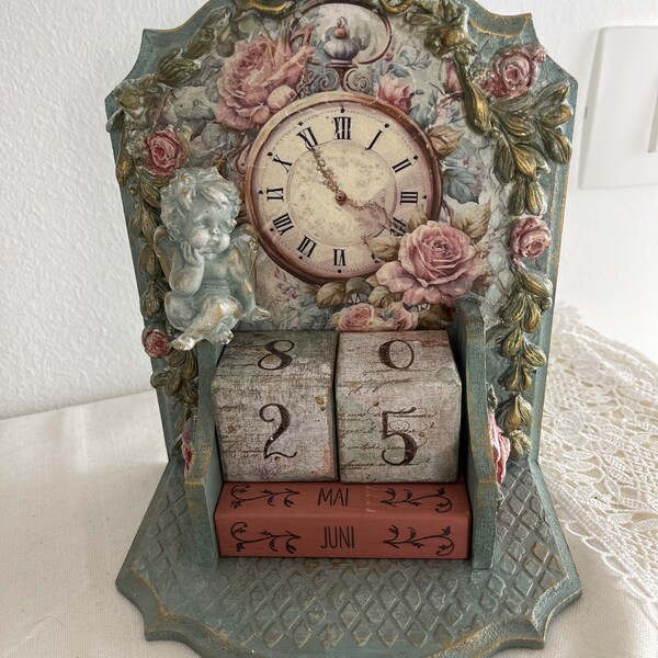 Vintage Tea Box, Tissue Box and Tray| Tea Box With 9 Compartments ...