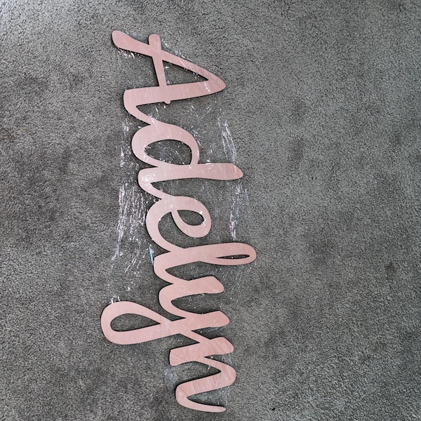 Personalized Wooden Name Sign for Nursery Custom Name Sign Name Wall ...