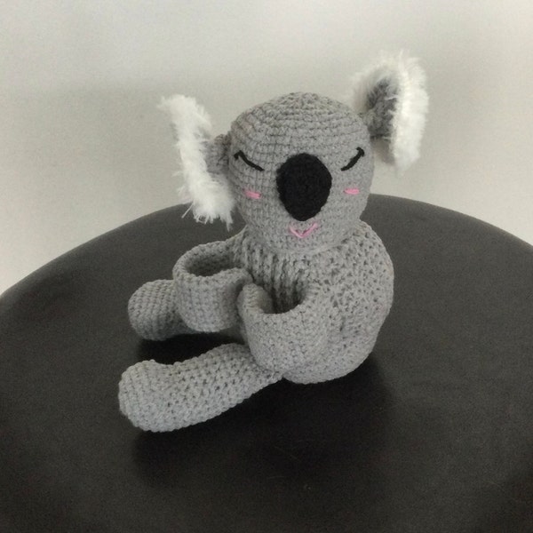 Clingy Koala Snap Bracelet Amigurumi Pattern, Crochet Toy, Birthday ...