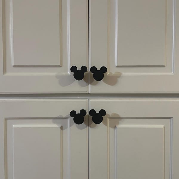 Mickey Mouse Knob | Disney Bathroom Handle | Disney Home Decor | Disney Kitchen Pull | Drawer ...
