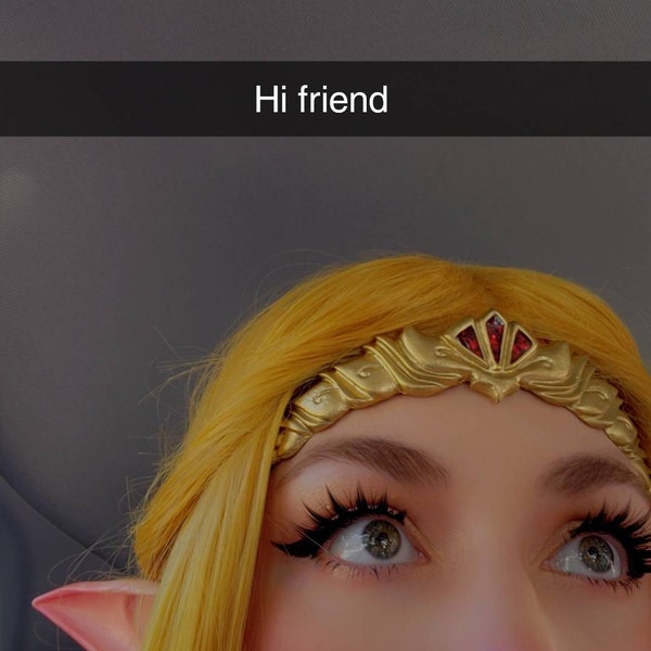 Princess Zelda Cosplay - Breath of the Wild Botw Royal Crown Tiara - Etsy