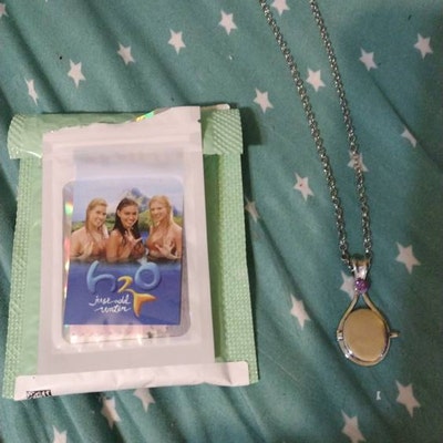 H2O Just Add Water Inspired Wire Wrapped Crystal locket - Etsy