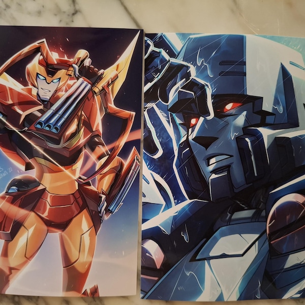 Transformers Girls Print - Etsy