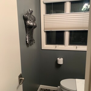 Torso Sculpture L Ceramic Corset Female Bust Handmade Clay Wall Art ...