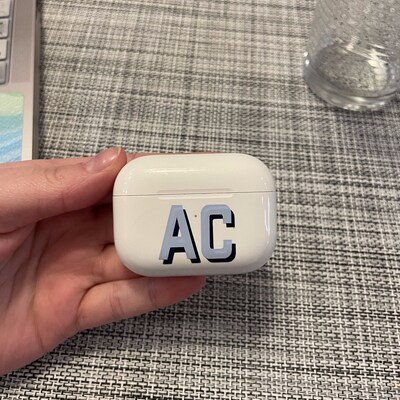 Double-layer Monogram Decal Shadow Block Monogram Monogram - Etsy