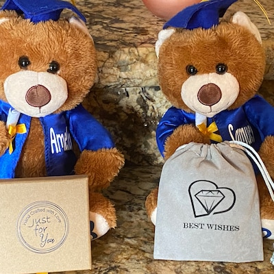 Personalized Graduation Bears Graduation Gift - Etsy