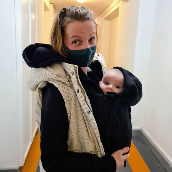 Versatile Polar FLEECE Babywearing Maternity Jacket for Carrier like ...