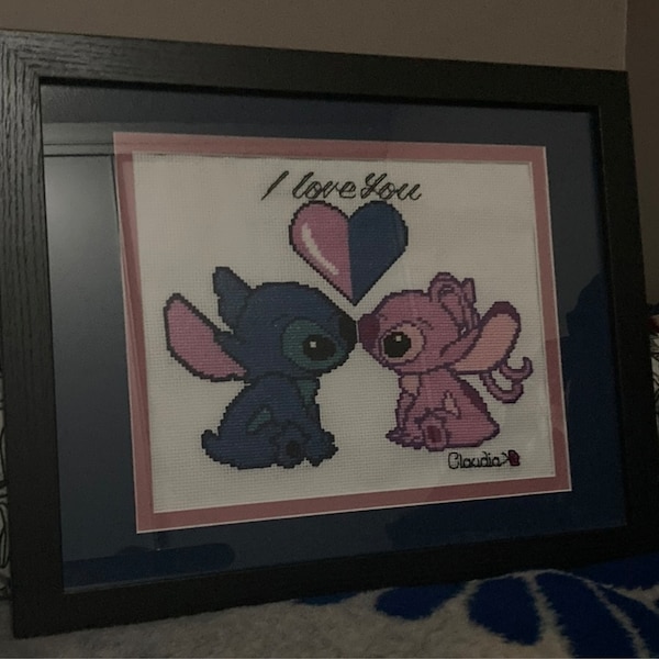 Stitch Cross Stitch Pattern PDF Angel Cross Stitch Stitch and Angel ...