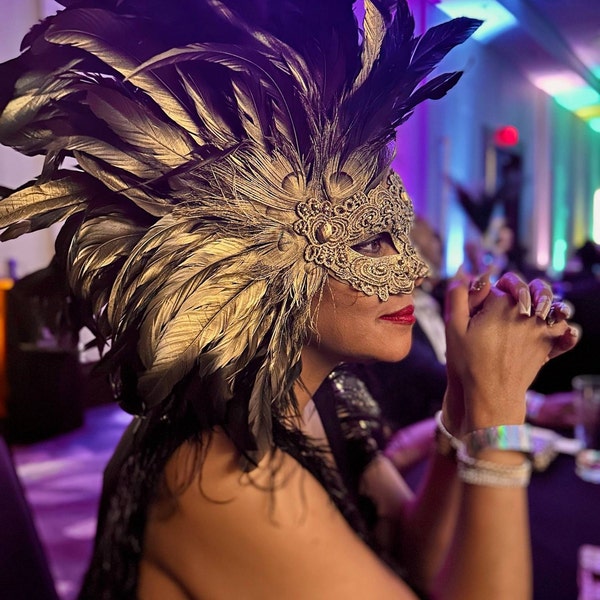 Forest Devil Animal Skull W/ Twist Back Deer Horns Masquerade Halloween ...