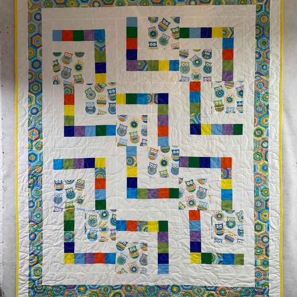 Ticker Tape Digital Quilt Pattern PDF by Christa Watson of ...