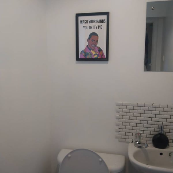 Wash Your Hands You Detty Pig Print | Sex Education Meme Eric Effiong ...