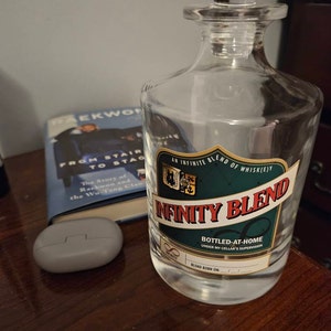 Infinity Bottle Label, Larceny Inspired, Bourbon Whiskey updated for ...