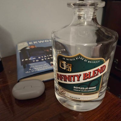 Infinity Bottle Label, Larceny Inspired, Bourbon Whiskey updated for ...